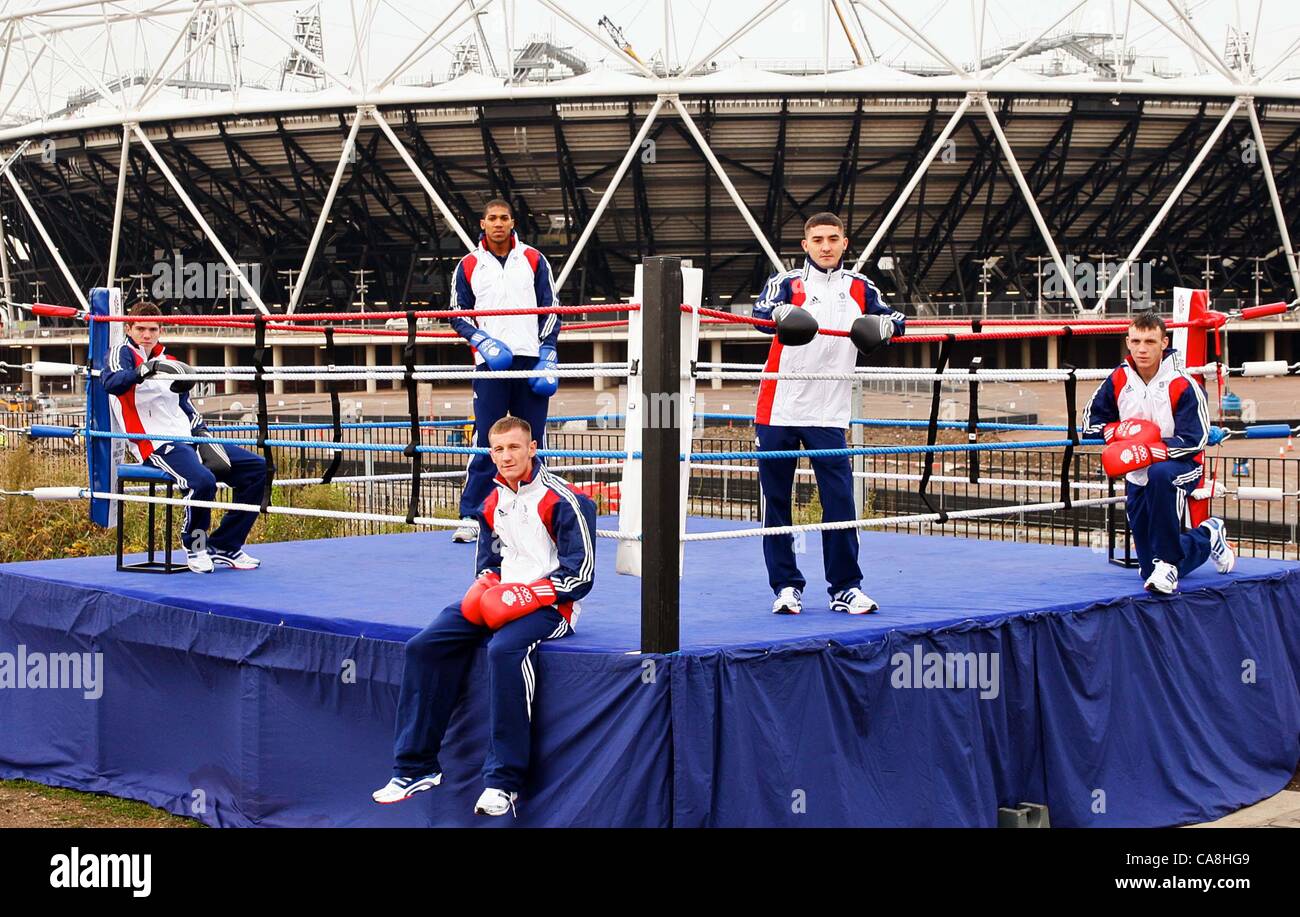 The team gb olympic boxing team hi-res stock photography and images - Alamy