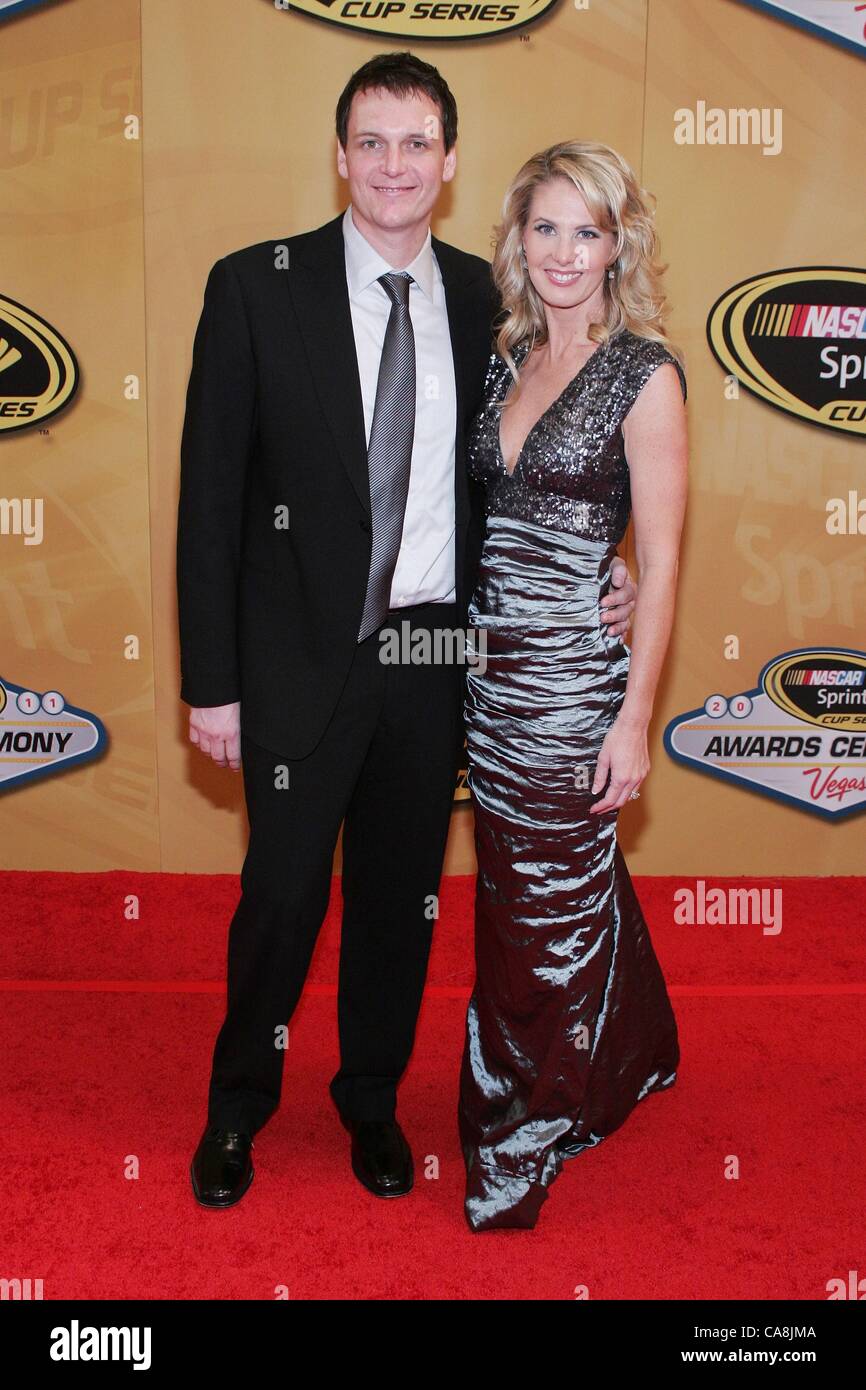 Steve Letarte, Tricia Letarte in attendance for NASCAR Sprint Cup ...
