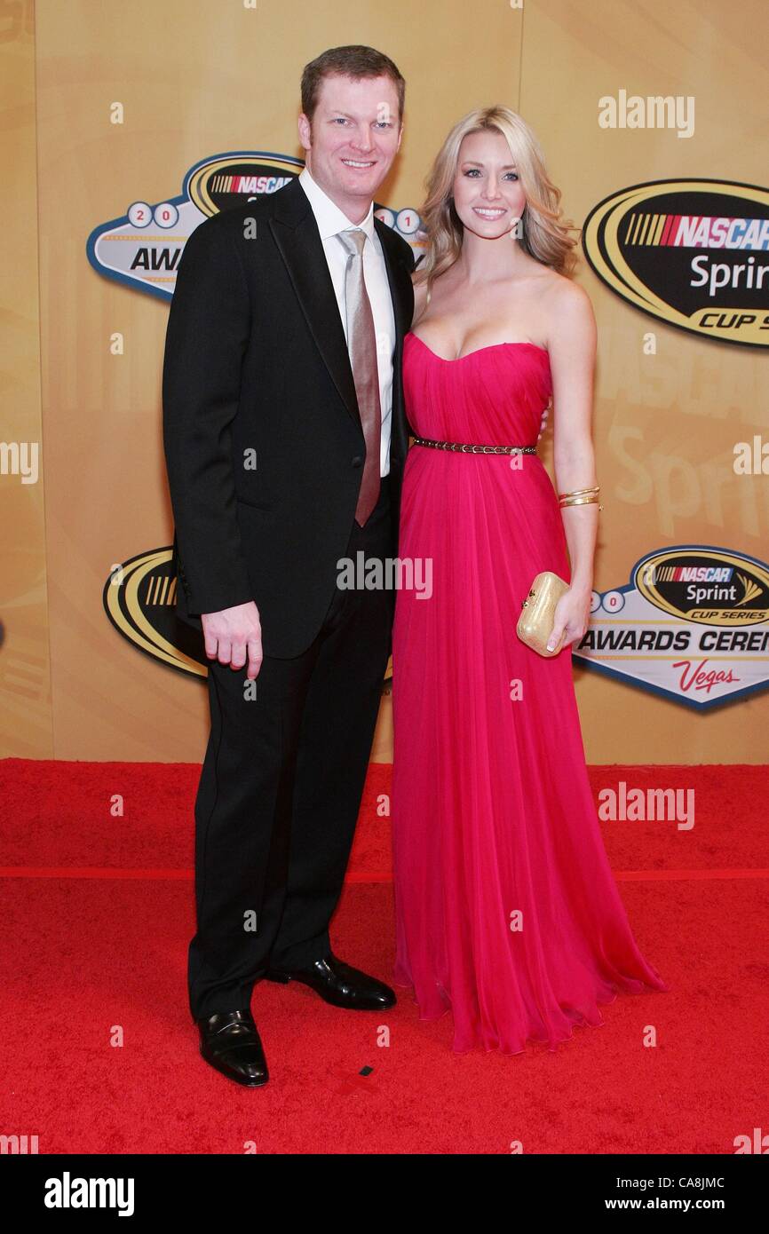 Dale Earnhardt Jr, Amy Reimann in attendance for NASCAR Sprint Cup ...