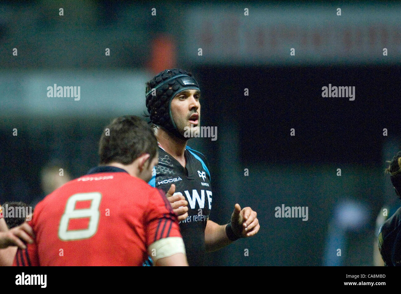 Ospreys v Munster - RaboDirect Pro 12 @ the Liberty Stadium in Swansea ...