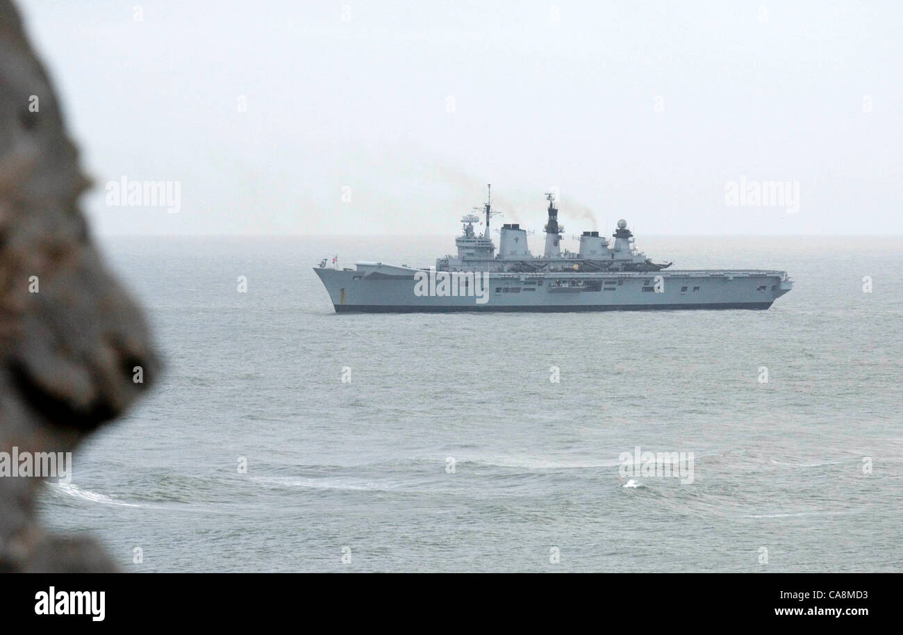 Invincible class light aircraft carrier hi-res stock photography and ...