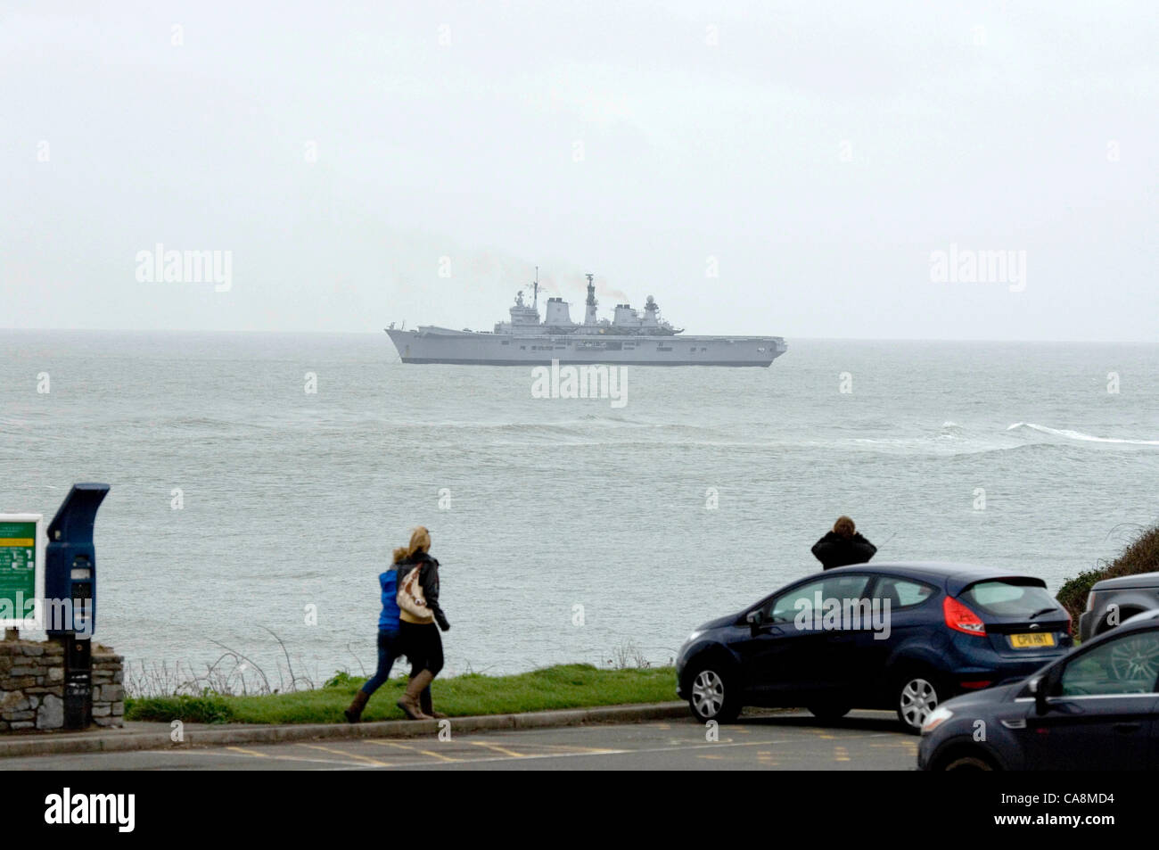 Invincible class light aircraft carrier hi-res stock photography and ...