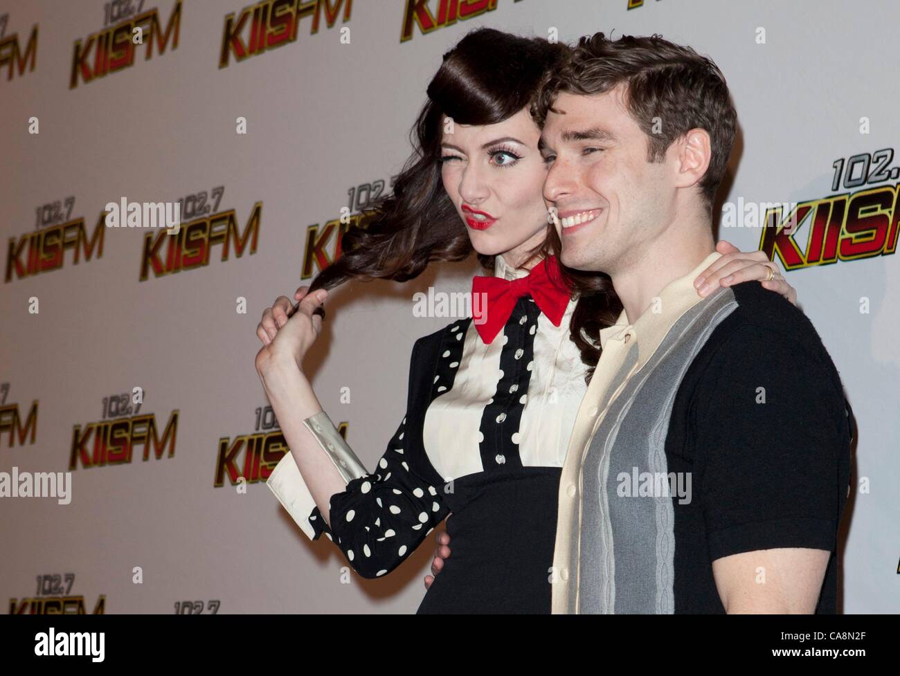 Karmin in attendance for KIIS FM's Jingle Ball 2011, Nokia Theatre at L ...