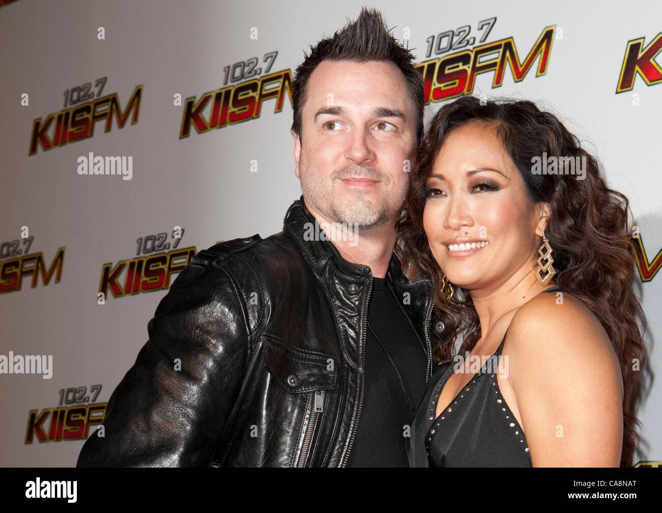 Carrie Ann Inaba, Jesse Sloan in attendance for KIIS FM's Jingle Ball ...