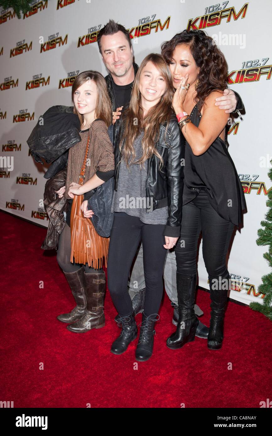 Carrie Ann Inaba, Jesse Sloan, Daughters in attendance for KIIS FM's ...