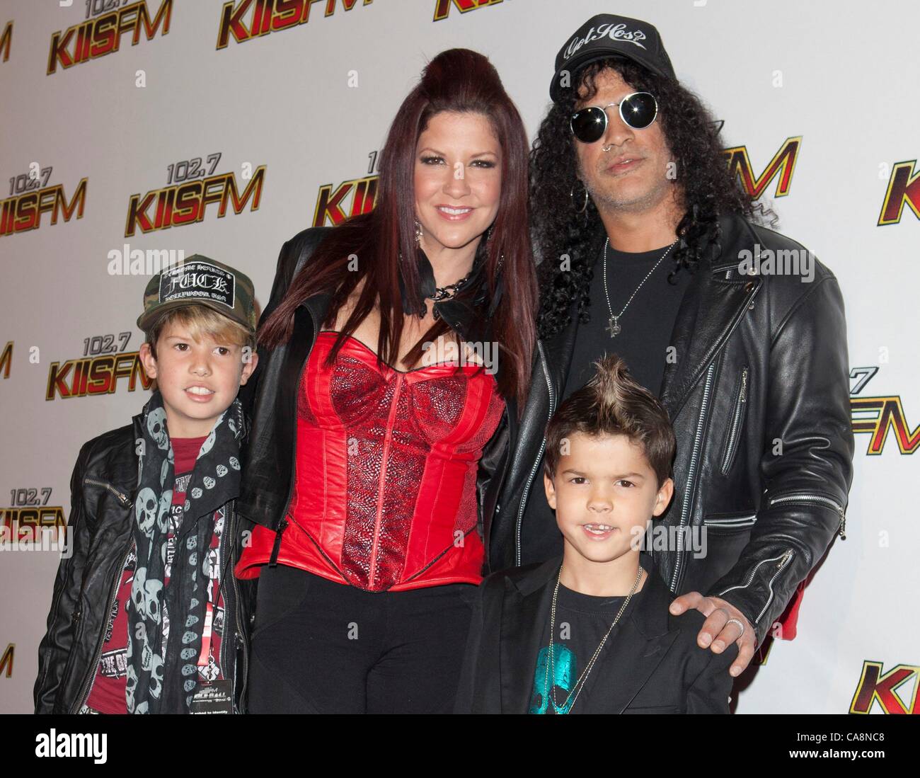 Slash in attendance for KIIS FM's Jingle Ball 2011, Nokia Theatre at L ...