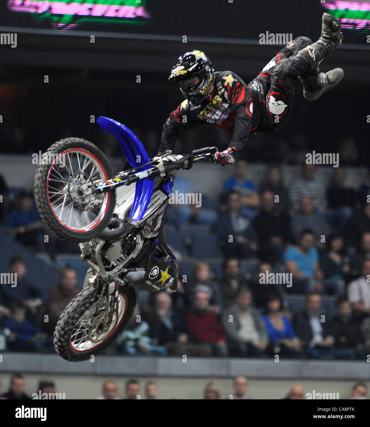 Freestyle motocross show gladiator games hi-res stock photography and ...