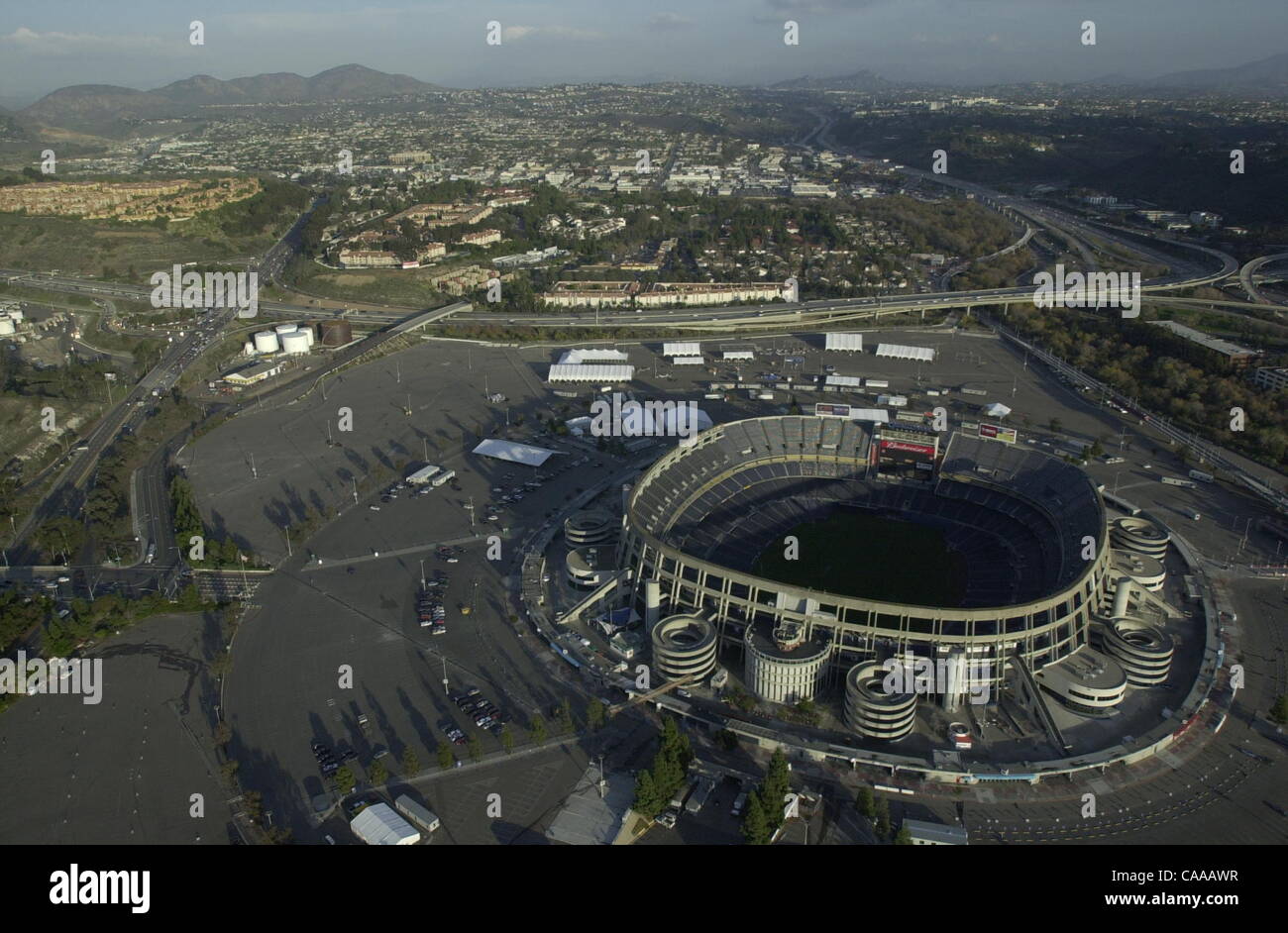 Qualcomm stadium aerial hi-res stock photography and images - Alamy