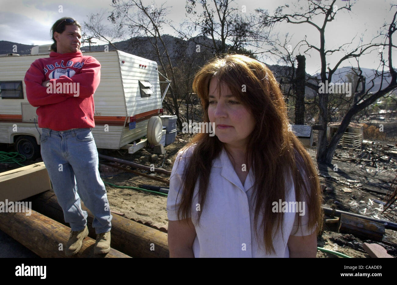 Cedar fire 2003 hi-res stock photography and images - Alamy