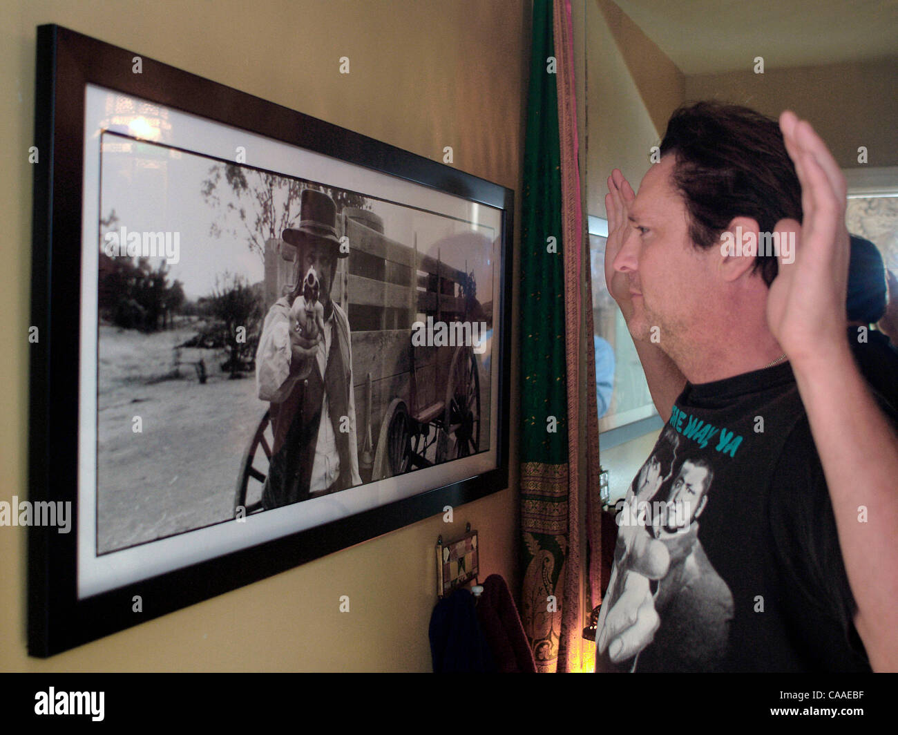 Mar 02, 2003; Malibu, CA, USA; Actor MICHAEL MADSEN at his home in ...