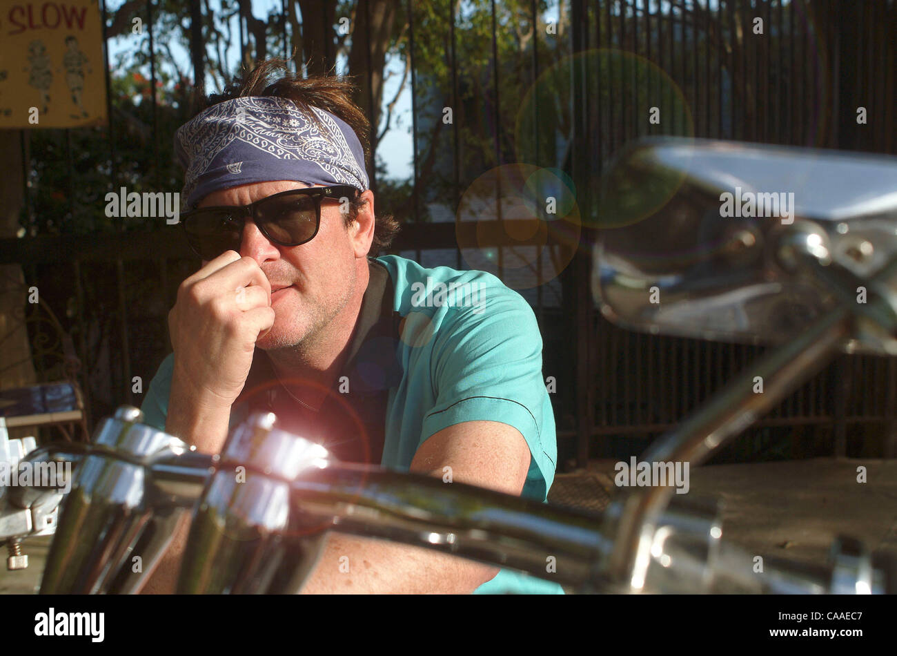 Mar 02, 2003; Malibu, CA, USA; Actor MICHAEL MADSEN at his home in ...