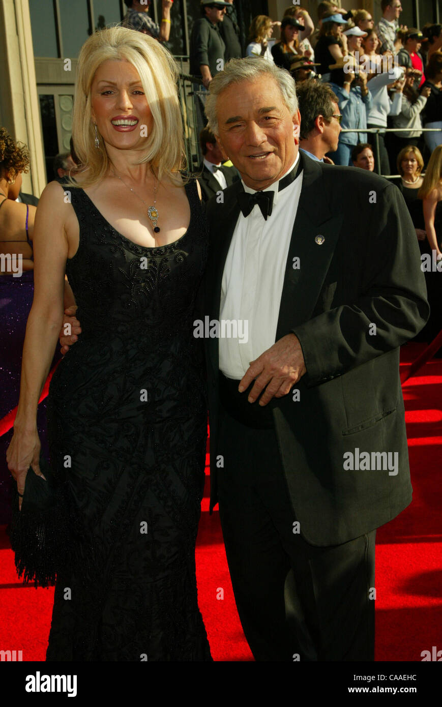 Mar 09, 2003; Los Angeles, CA, USA; Actor PETER FALK & wife arrive ...