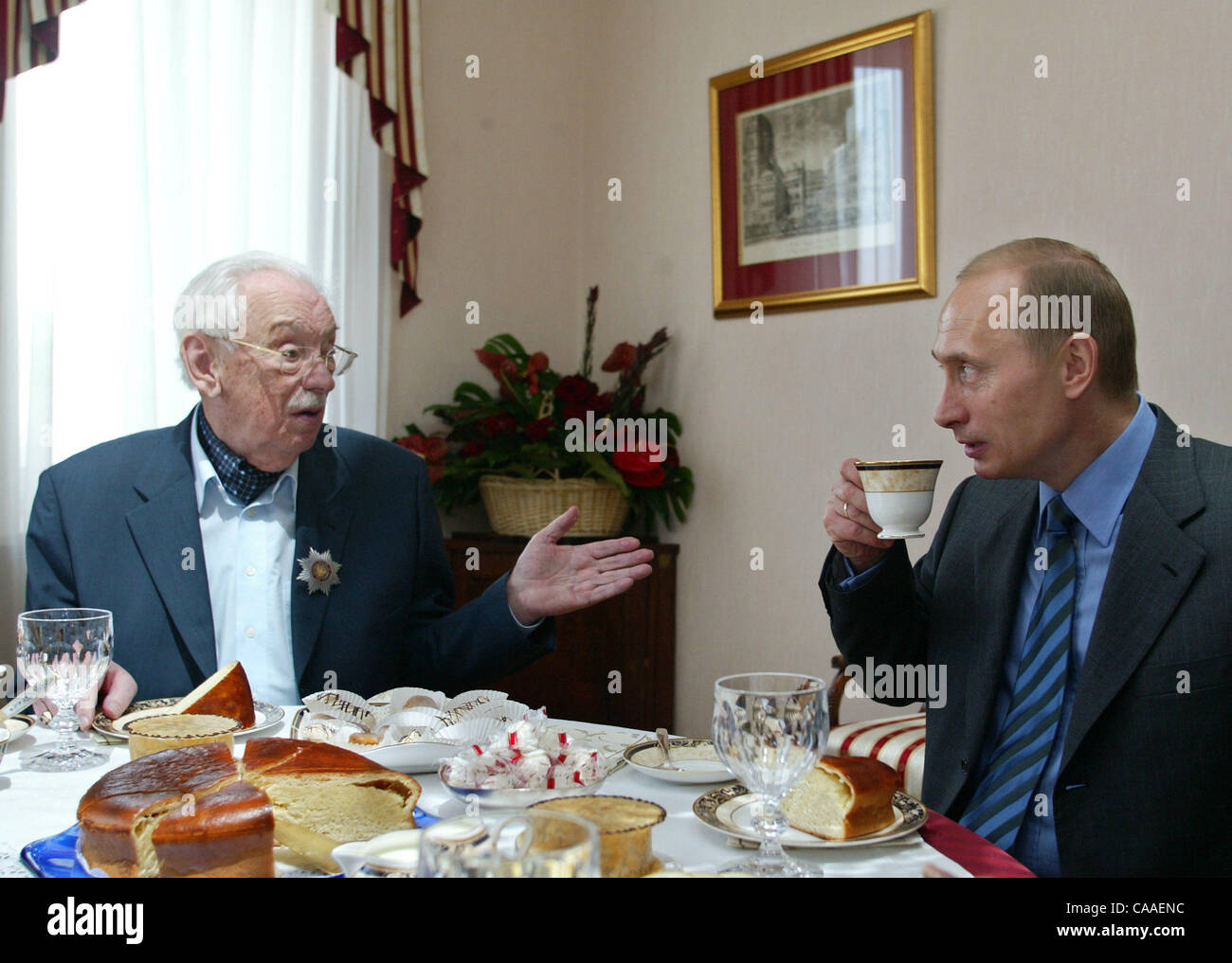 Moscow. President Vladimir Putin has visited the Moscow apartment of ...