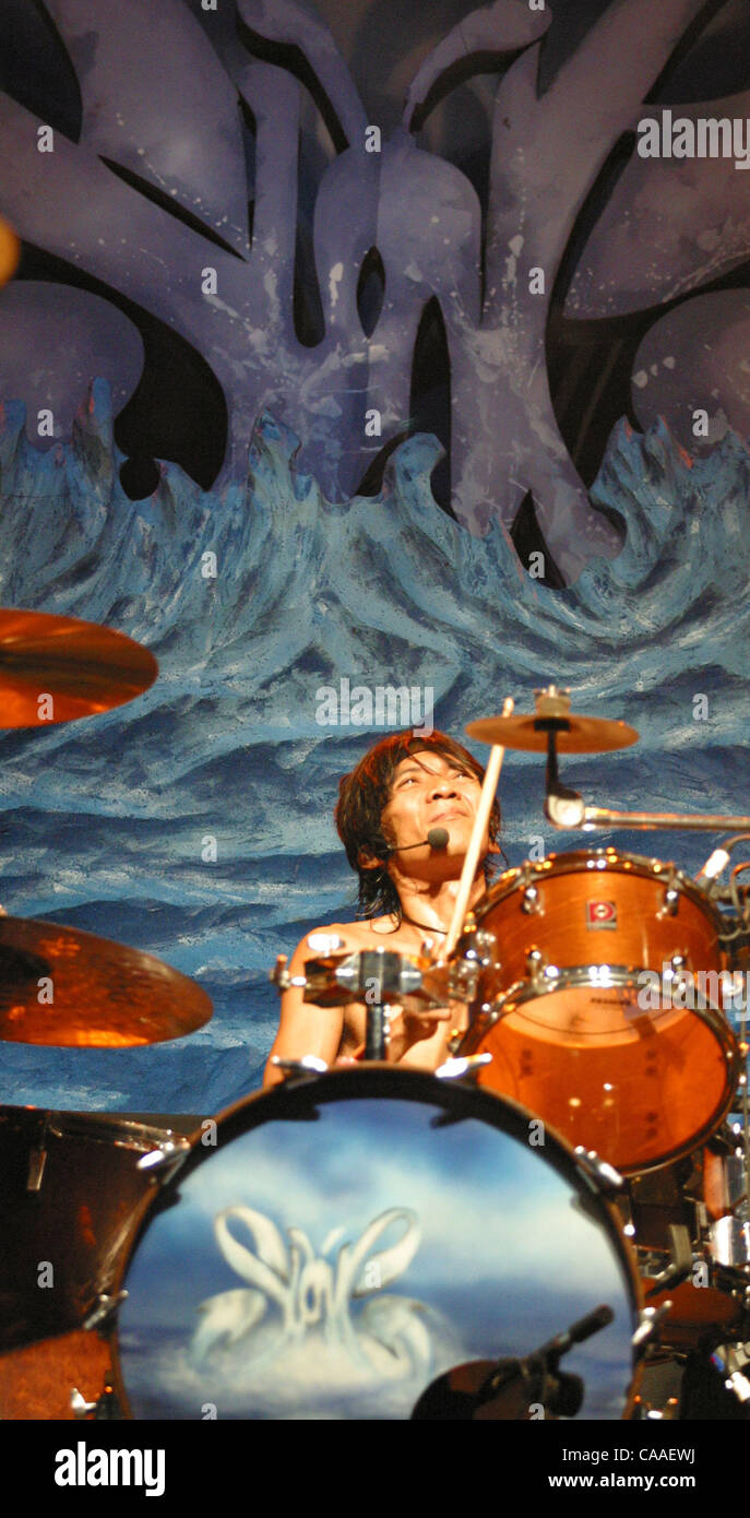 BOGOR, WEST JAVA, INDONESIA MARCH 19, 2003 The Indonesian rock ...