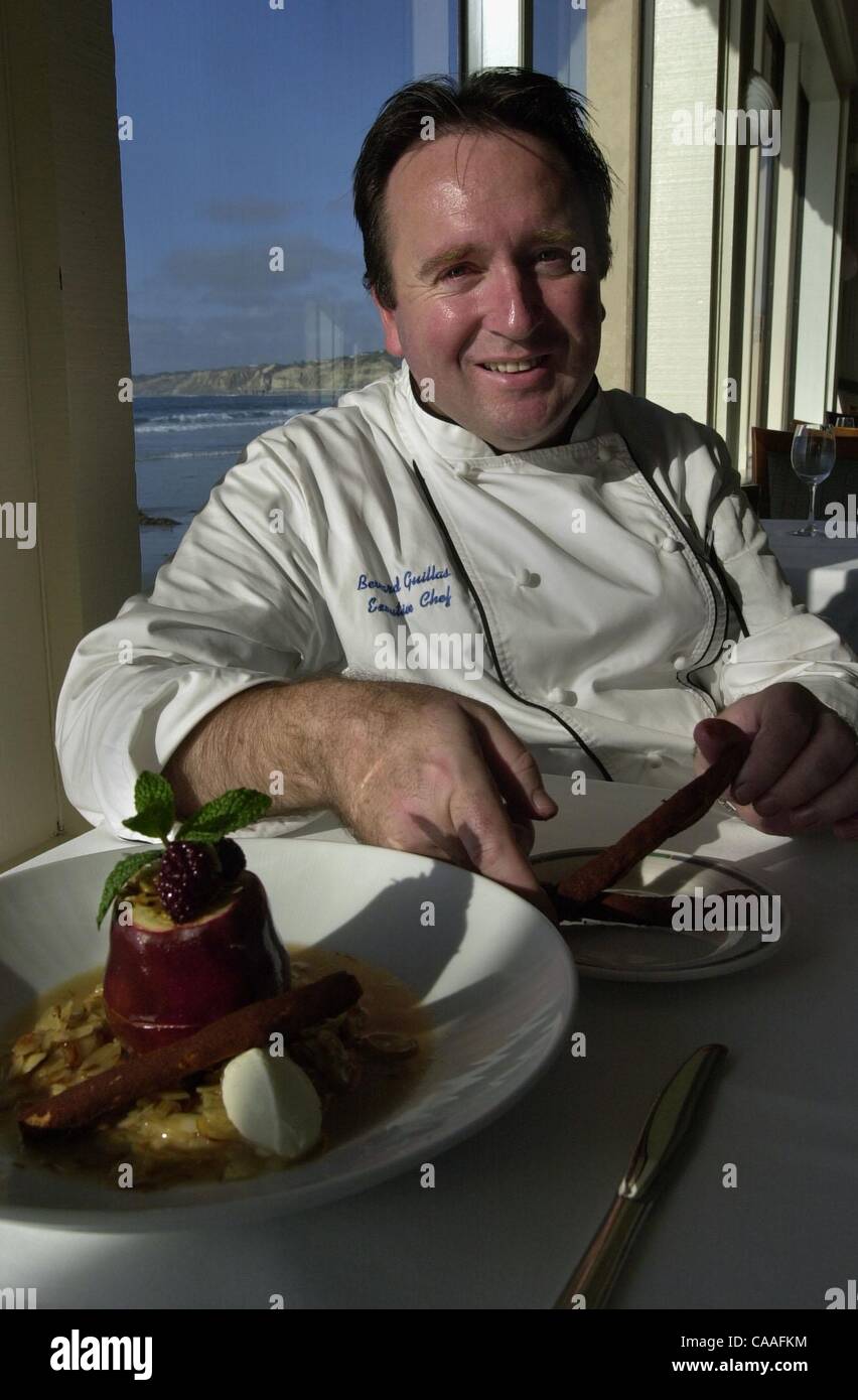 (PUBLISHED 03/24/2004. E-3, UTS1796927) Executive chef Bernard Guillas ...