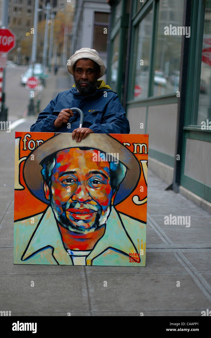 Apr 19, 2003; Seattle, WA, USA; Mary Larson is a nurse in Seattle, who ...