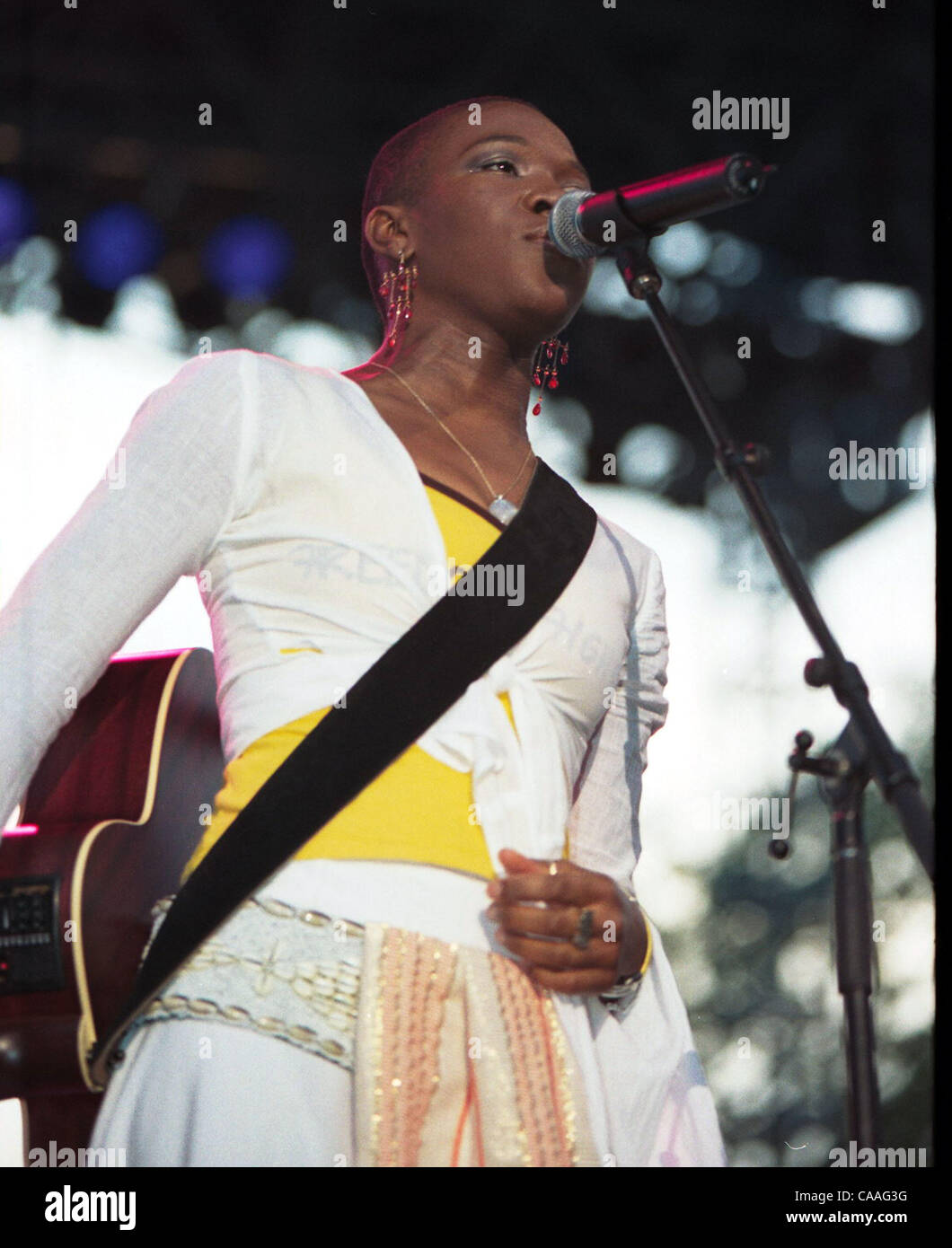 May 2, 2003; Atlanta, GA USA; Musician INDIA. ARIE performs live as her ...