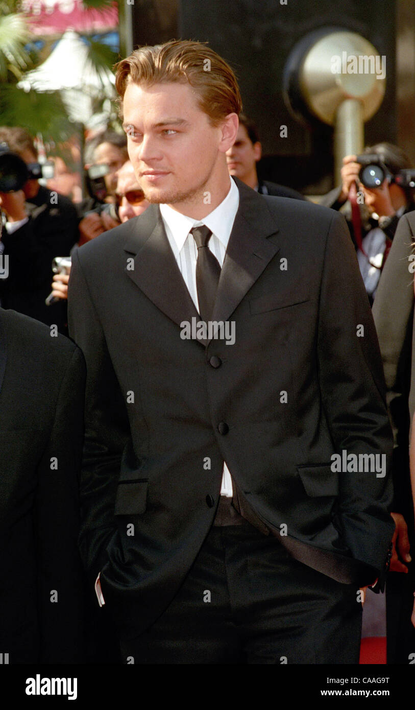 May 17, 2003; CANNES , FRENCH RIVIERA, FRANCE; LEONARDO DICAPRIO at the ...