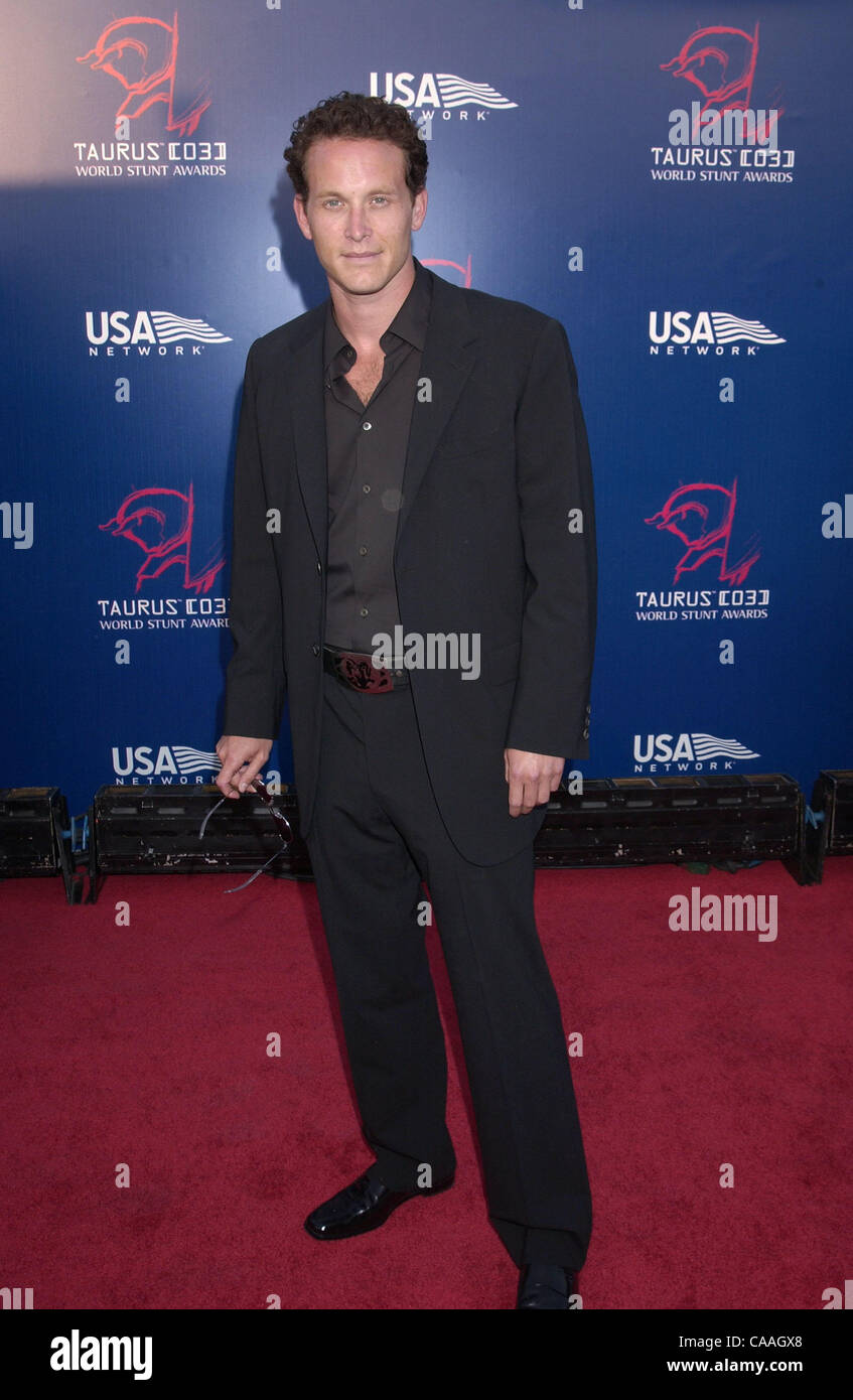 Jun 01, 2003; Hollywood, CA, USA; Actor COLE HAUSER @ The 3rd Annual ...