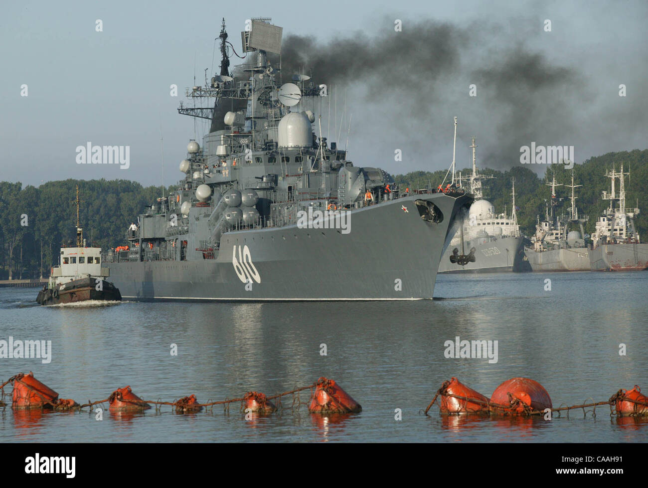 The city of Baltiysk. The main harbour of the Baltic fleet Stock Photo ...