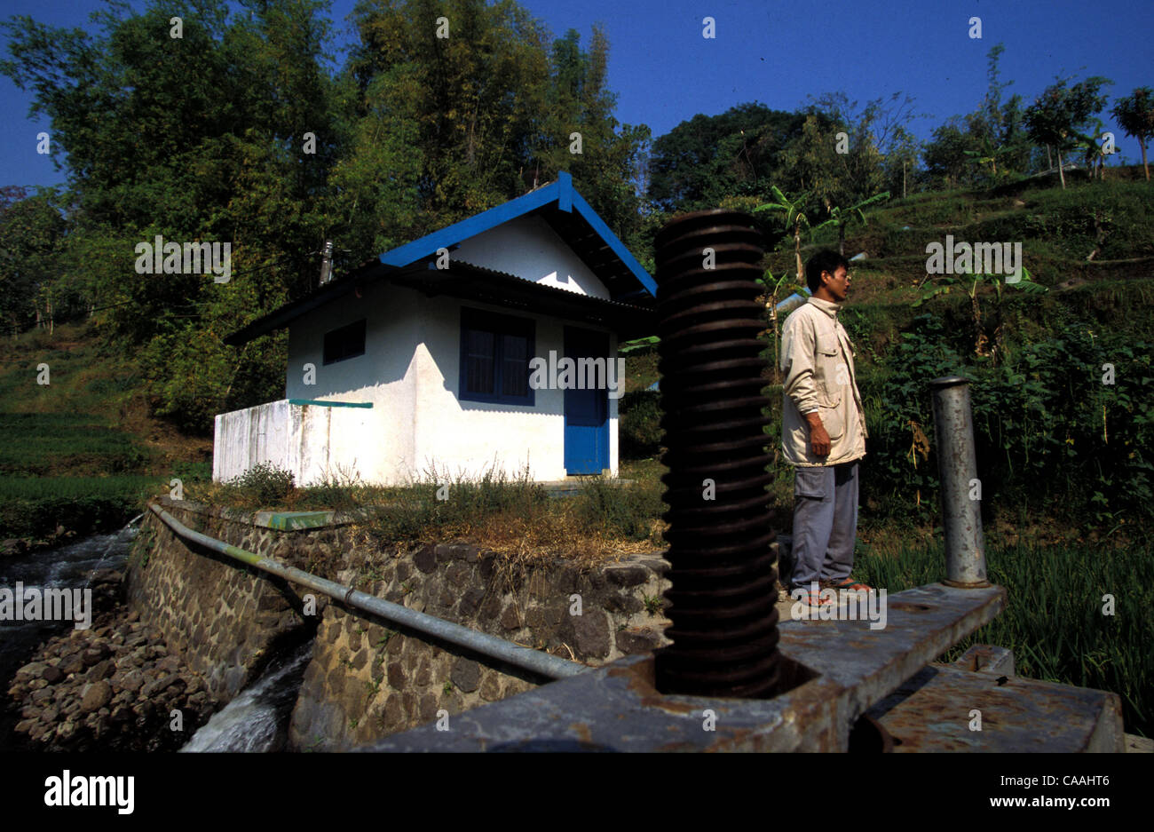 MOJOKERTO, INDONESIA - JULY 07, 2003 PPLH Seloliman which inaugurated ...