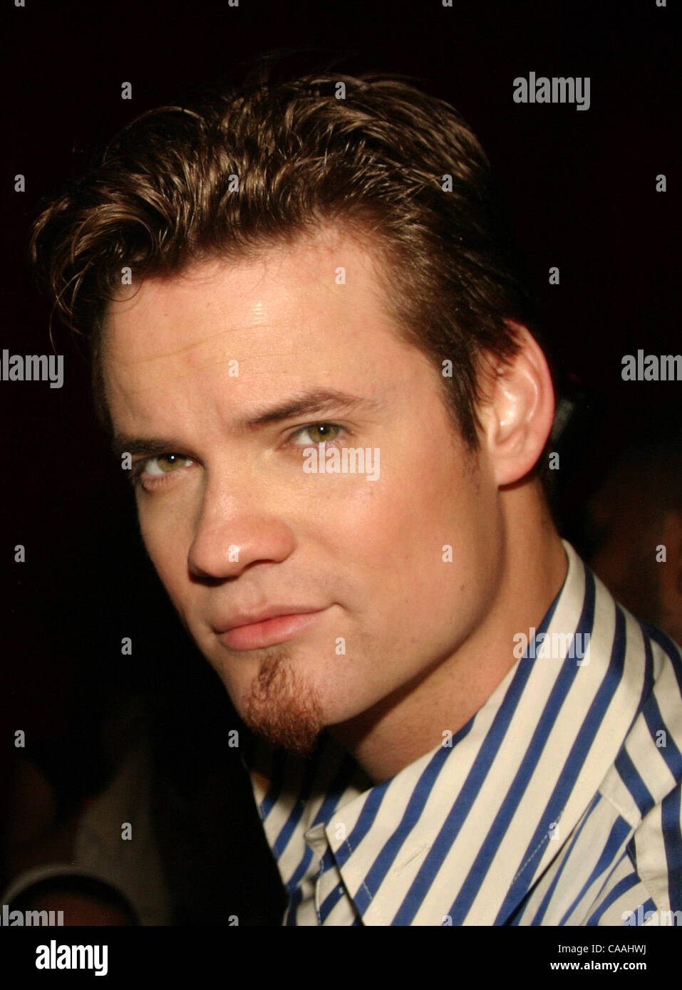 Jul 08, 2003; New York, NY, USA; Actor SHANE WEST visits fans ...