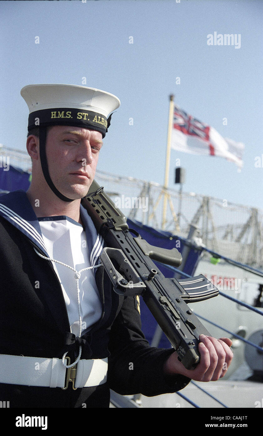 The British seaman on transfer to the Russian fleet of gift of the ...