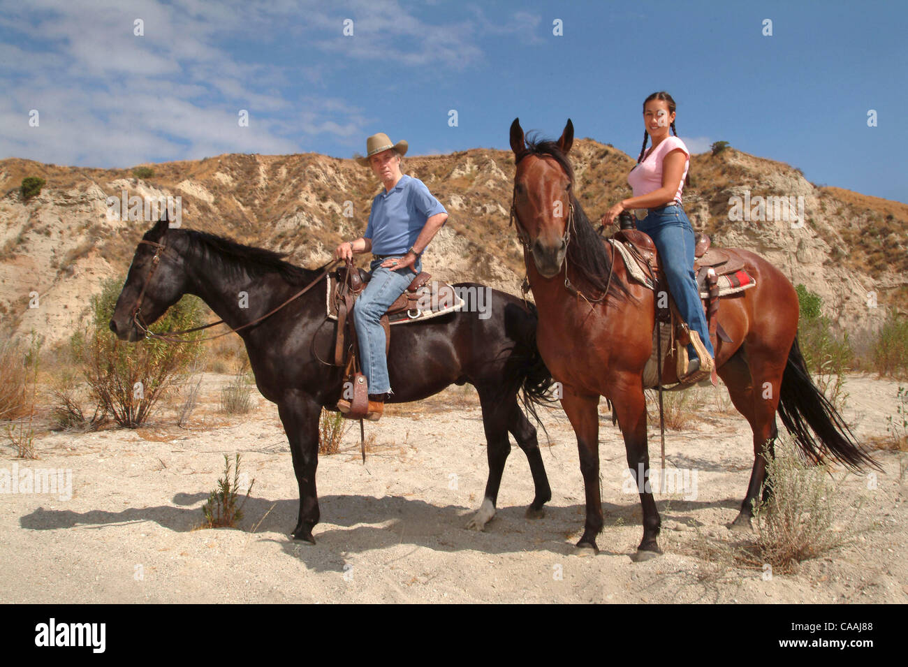 Aug 02, 2003; Simi Valley, CA, USA; Actor DAVID CARRADINE and his ...