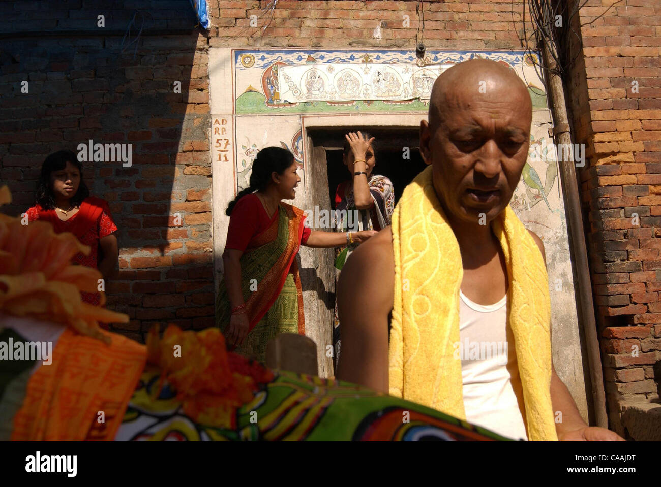 Nepal kathmandu gai jatra hi-res stock photography and images - Alamy