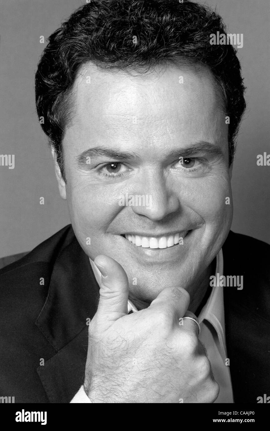 Donny osmond Black and White Stock Photos & Images - Alamy