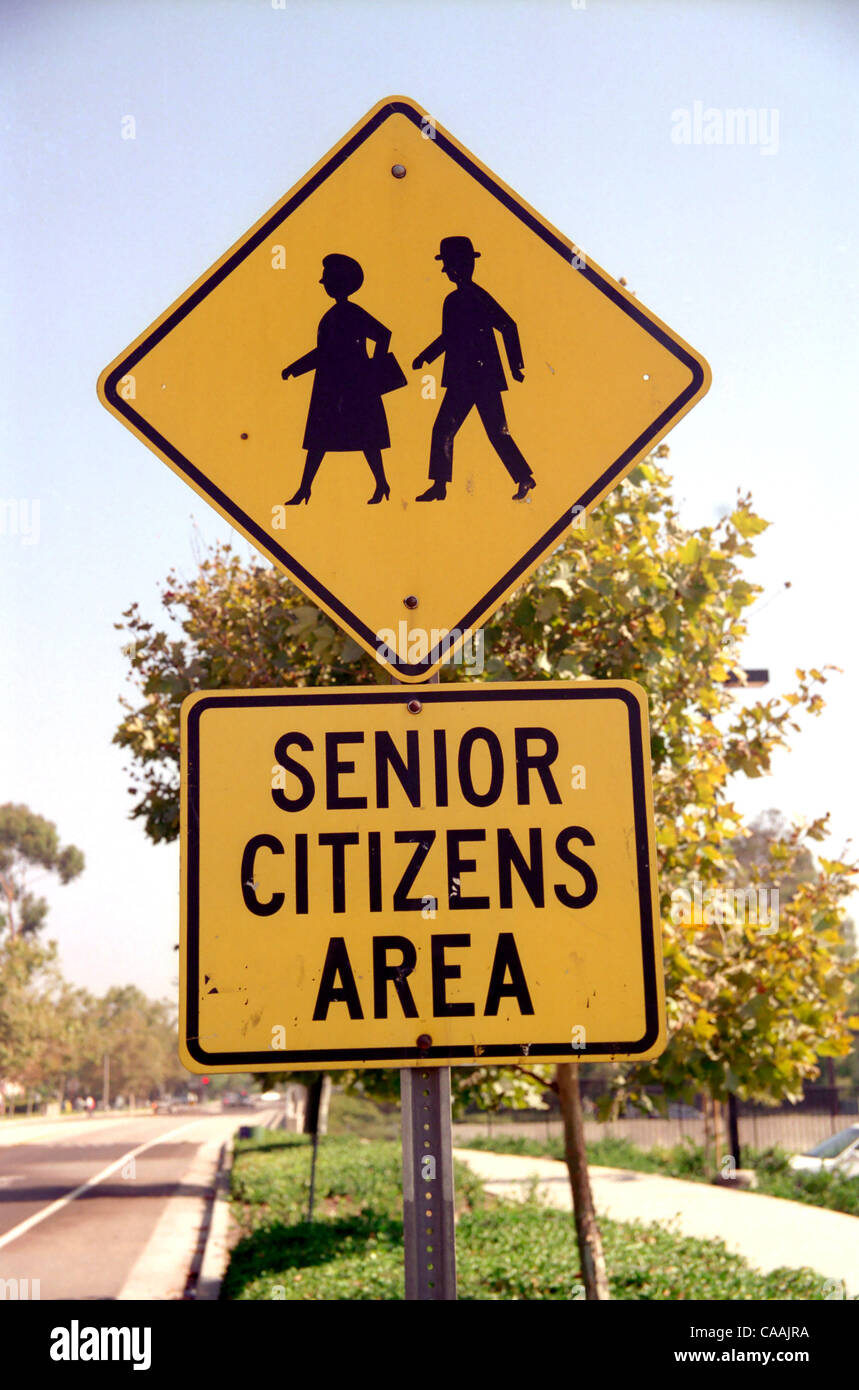 Community Only Senior Citizens Signs Fresno Offers Free Classic Movie