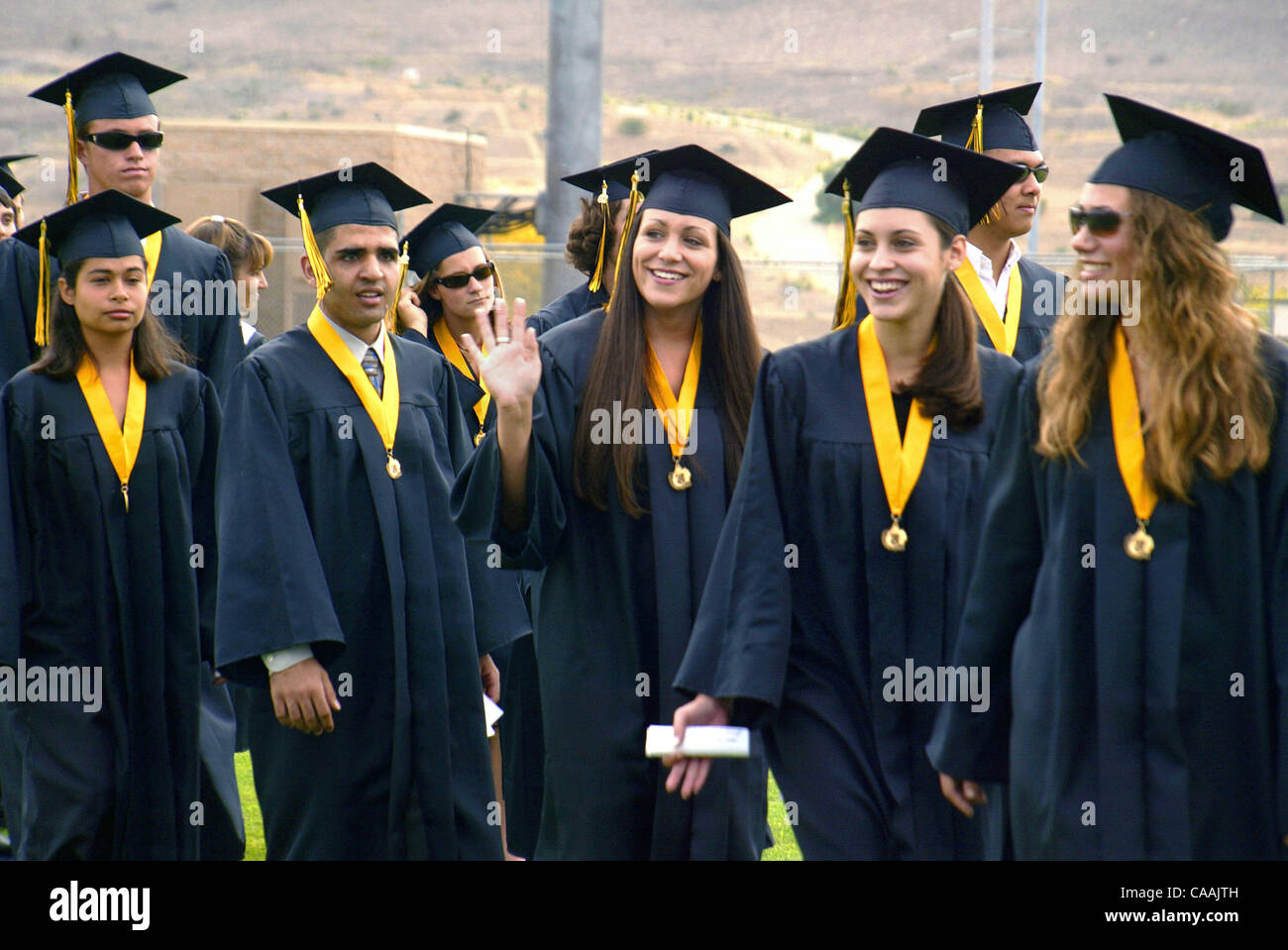 Graduation procession hi-res stock photography and images - Alamy