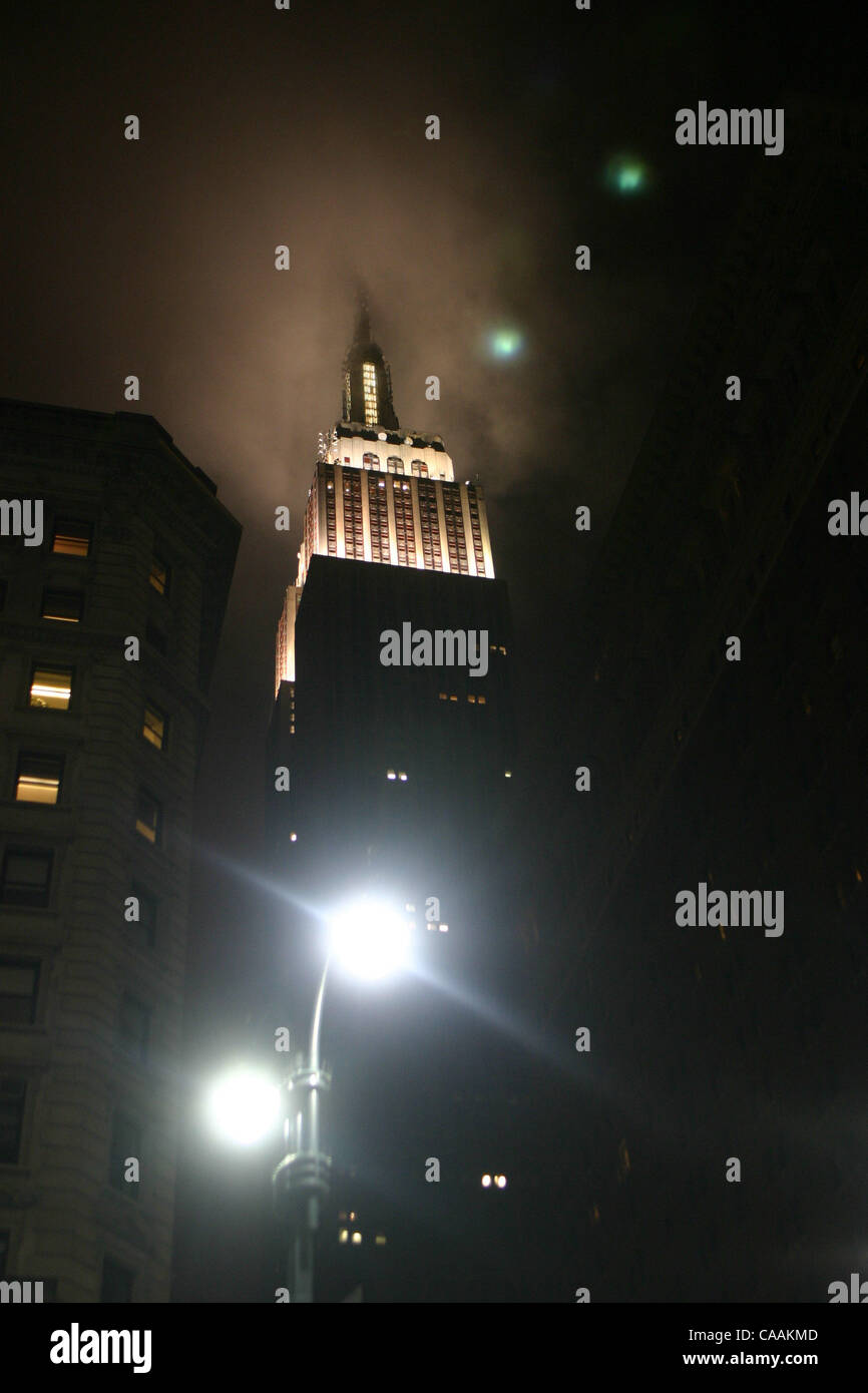 Sep 27, 2003; New York, NY, USA; The Empire State Building Stock Photo ...