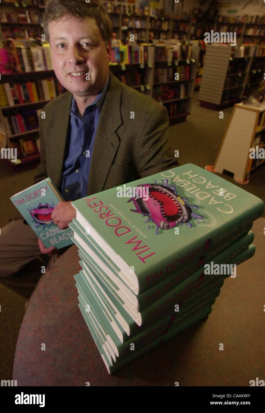 (Published 4/4/2004, F-4; UTS1798563) Tim Dorsey is an author of ...