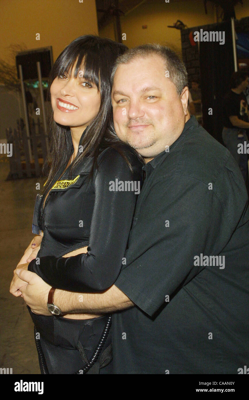 Nov 02, 2003; Las Vegas, NV, USA; Actress DEVIN DEVASQUEZ & JON HUL at ...