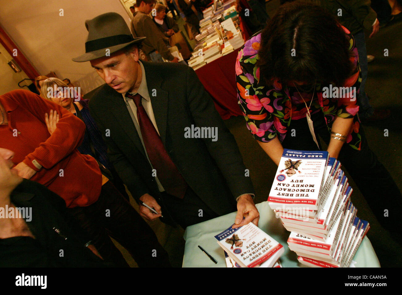Nov. 9, 2003; San Francisco, CA, USA; Investigative journalist GREG ...