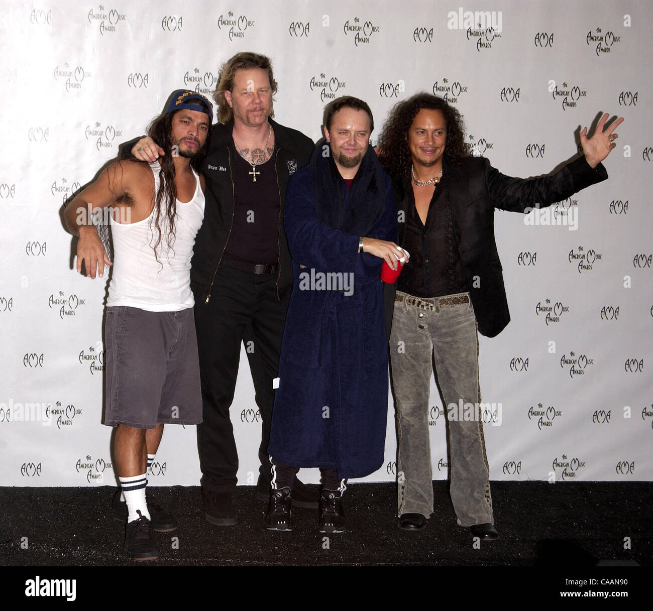 Nov 16, 2003; Los Angeles, CA, USA; Performers METALLICA at the 31st ...