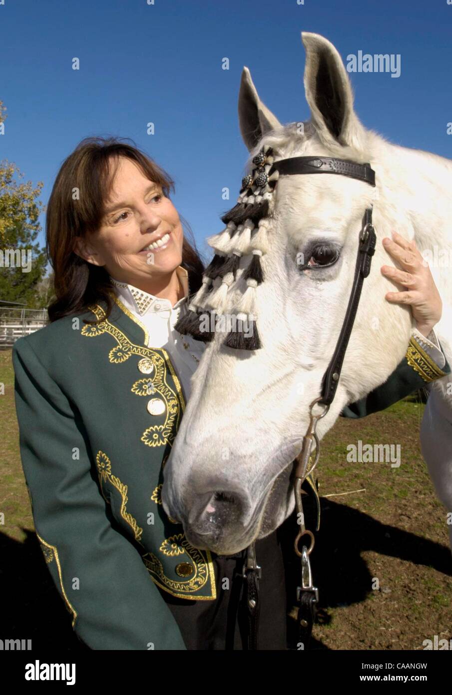 (Published 12/25/2004, NI-5) Portrait of SUSAN HASSARD at her Valley ...