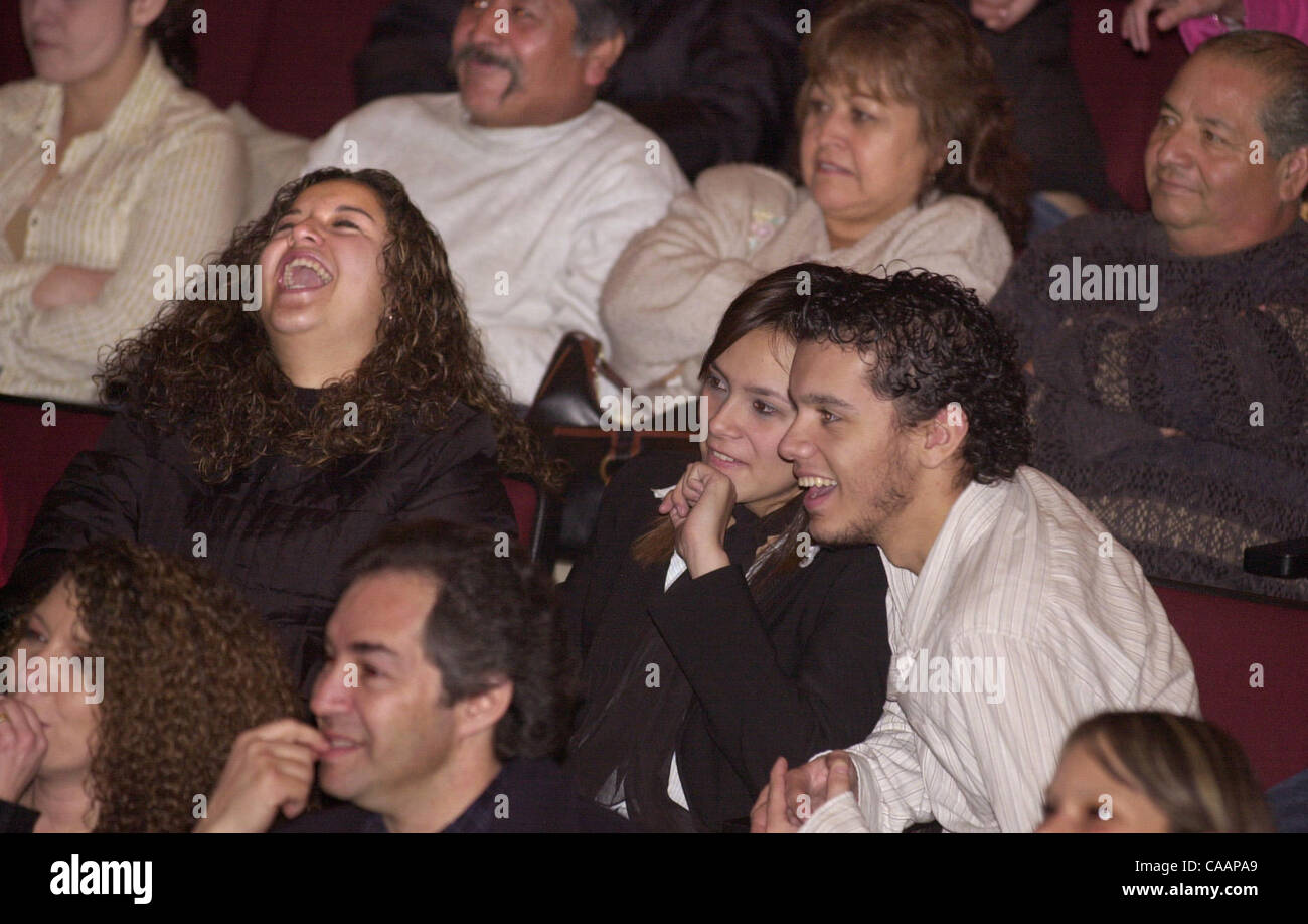 Audience members laugh at what hypnotist Taurus do Brazil has his ...