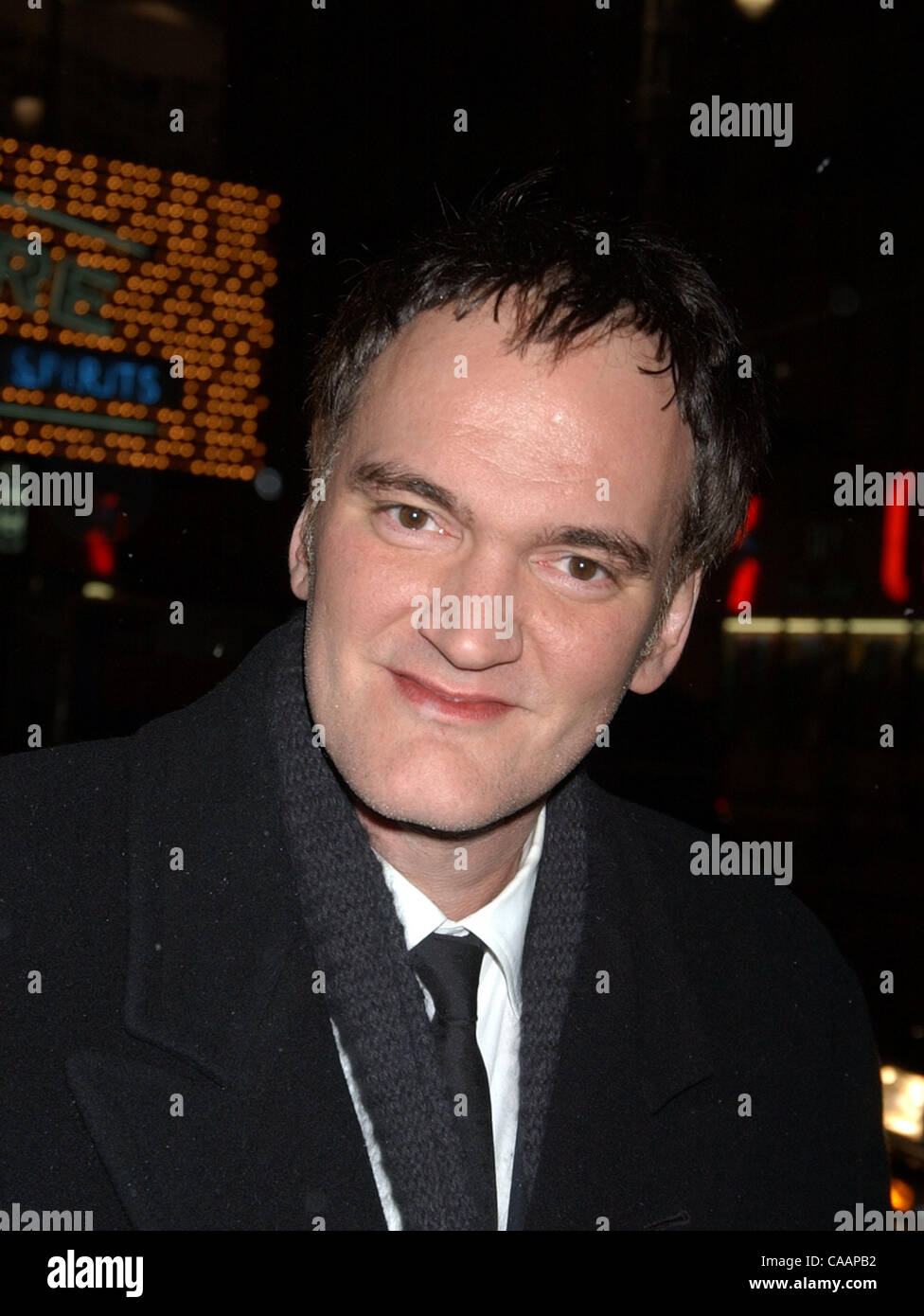 Jan 11, 2004; New York, NY, USA; Director QUENTIN TARANTINO at the 2004 ...