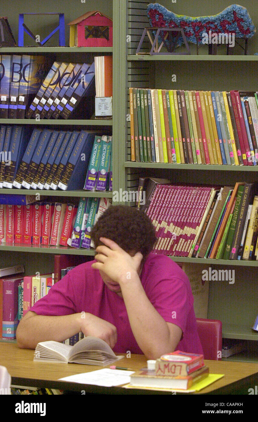 Juvenile Hall student reads from Gary Paulsen's book, "Hatchet" in Ken ...