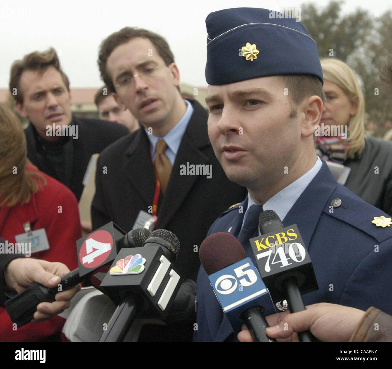 Defense Attorney Major James Key who is representing Senior Airman ...