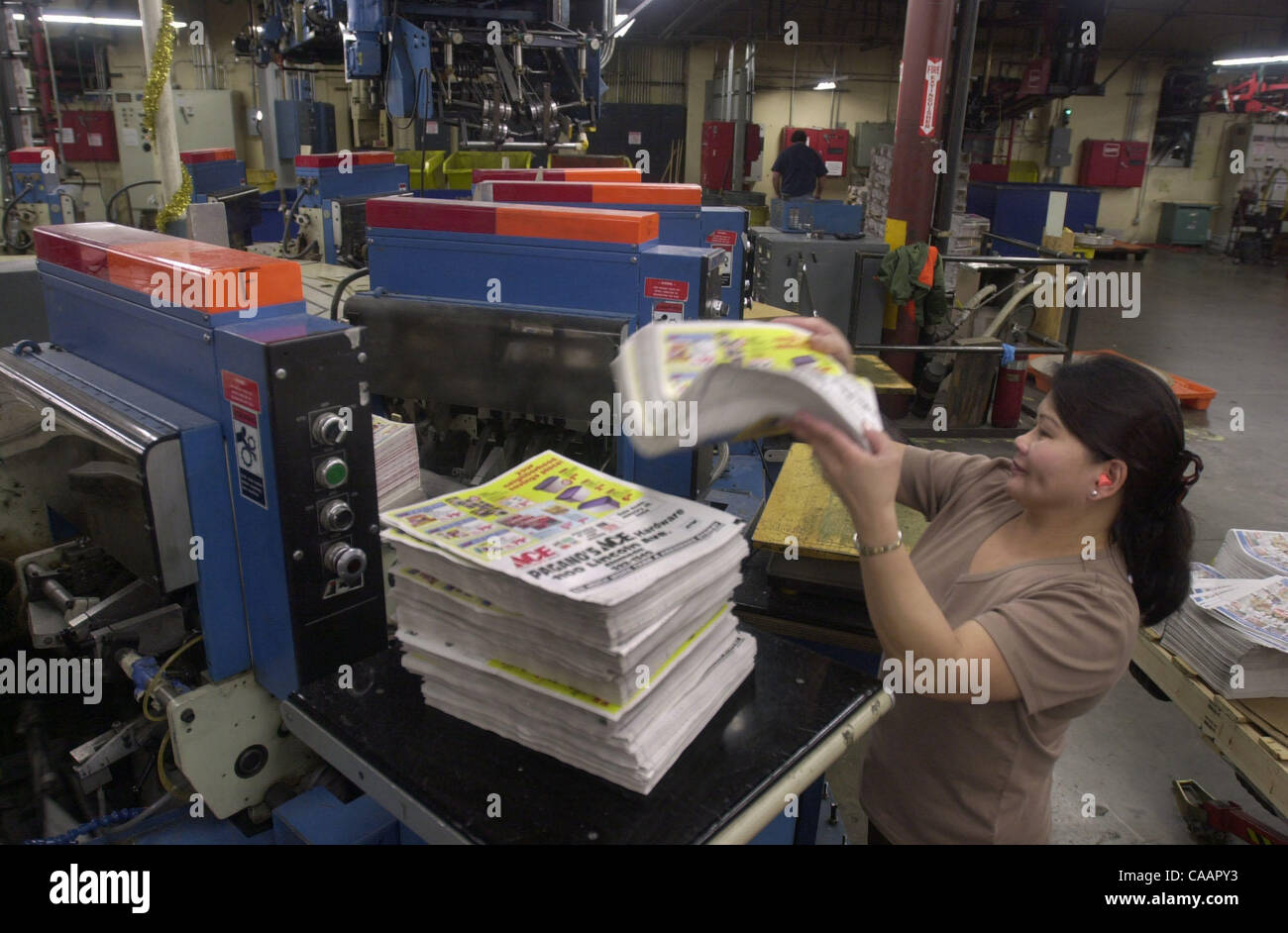 Newspaper inserts hi-res stock photography and images - Alamy