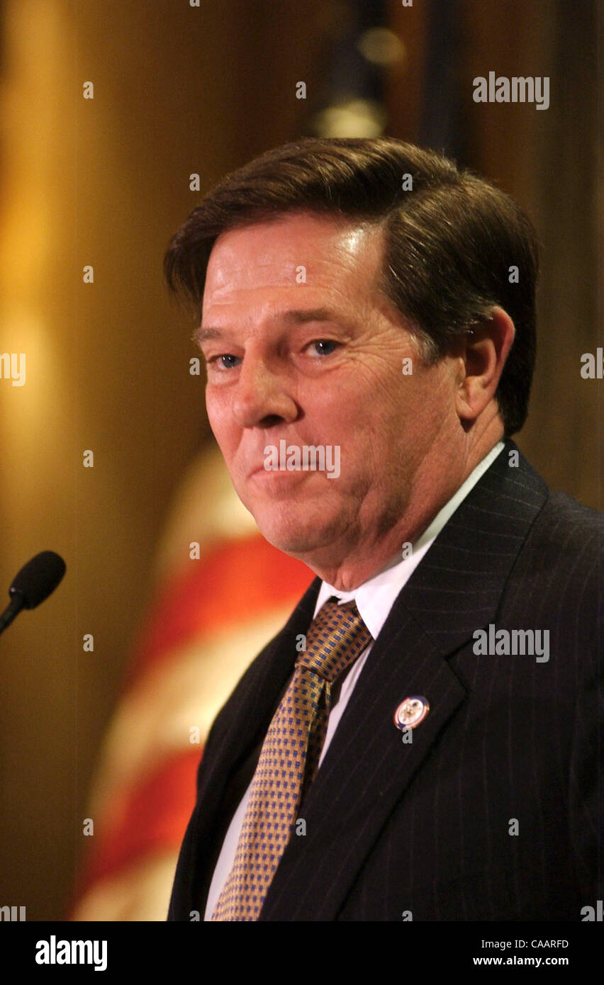 Jan 29, 2004; New York, NY, USA; Rep. TOM DELAY says he will step aside ...