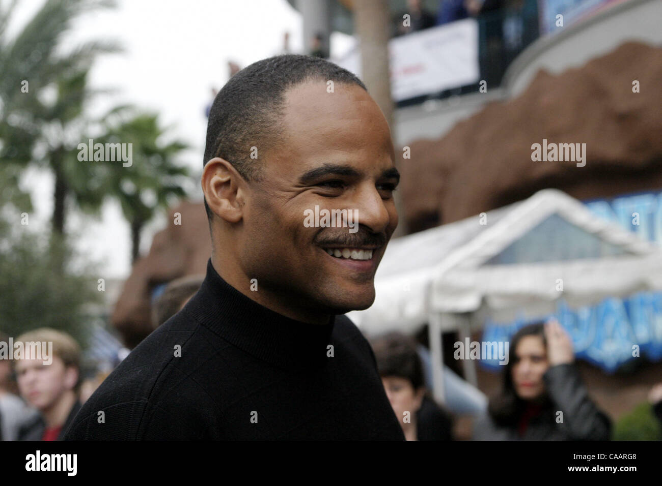 Jan 31, 2004; Houston, TX, USA; Football player WARRN MOONE attending ...