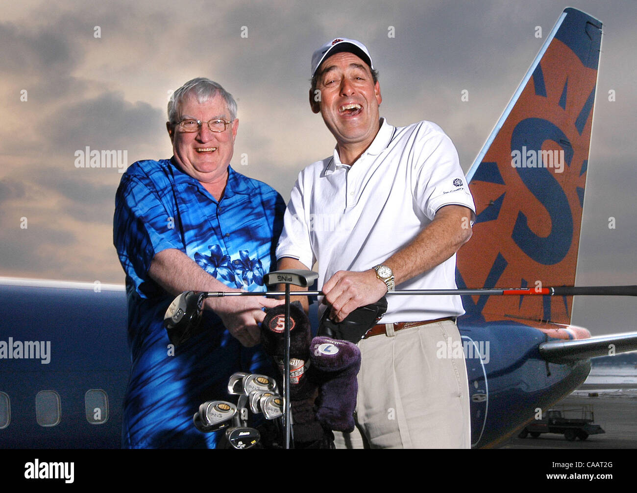 Minneapolis based Sun Country Airlines Chief Operating Officer Jim ...