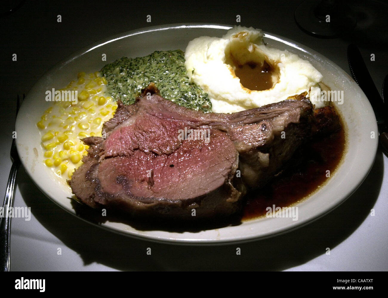 The Mt. Diablo Cut of Prime Rib served at Danville Prime Rib and Steak ...