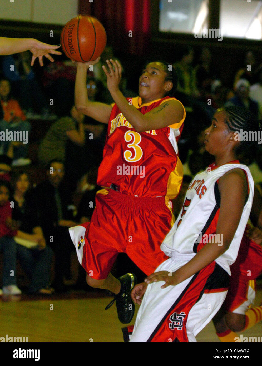 Danesha Wright of Berkeley High cuts through Saint Mary's High ...
