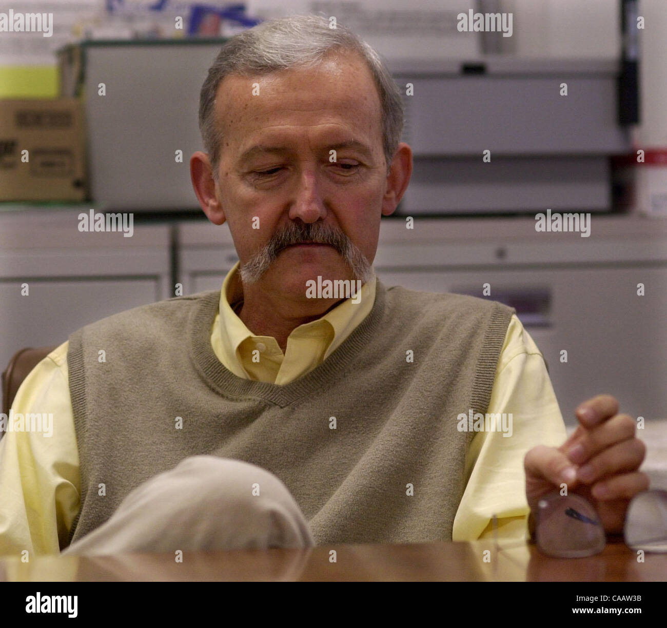 At Rio Vista High School in of Rio Vista California teacher Bill Fulk ...