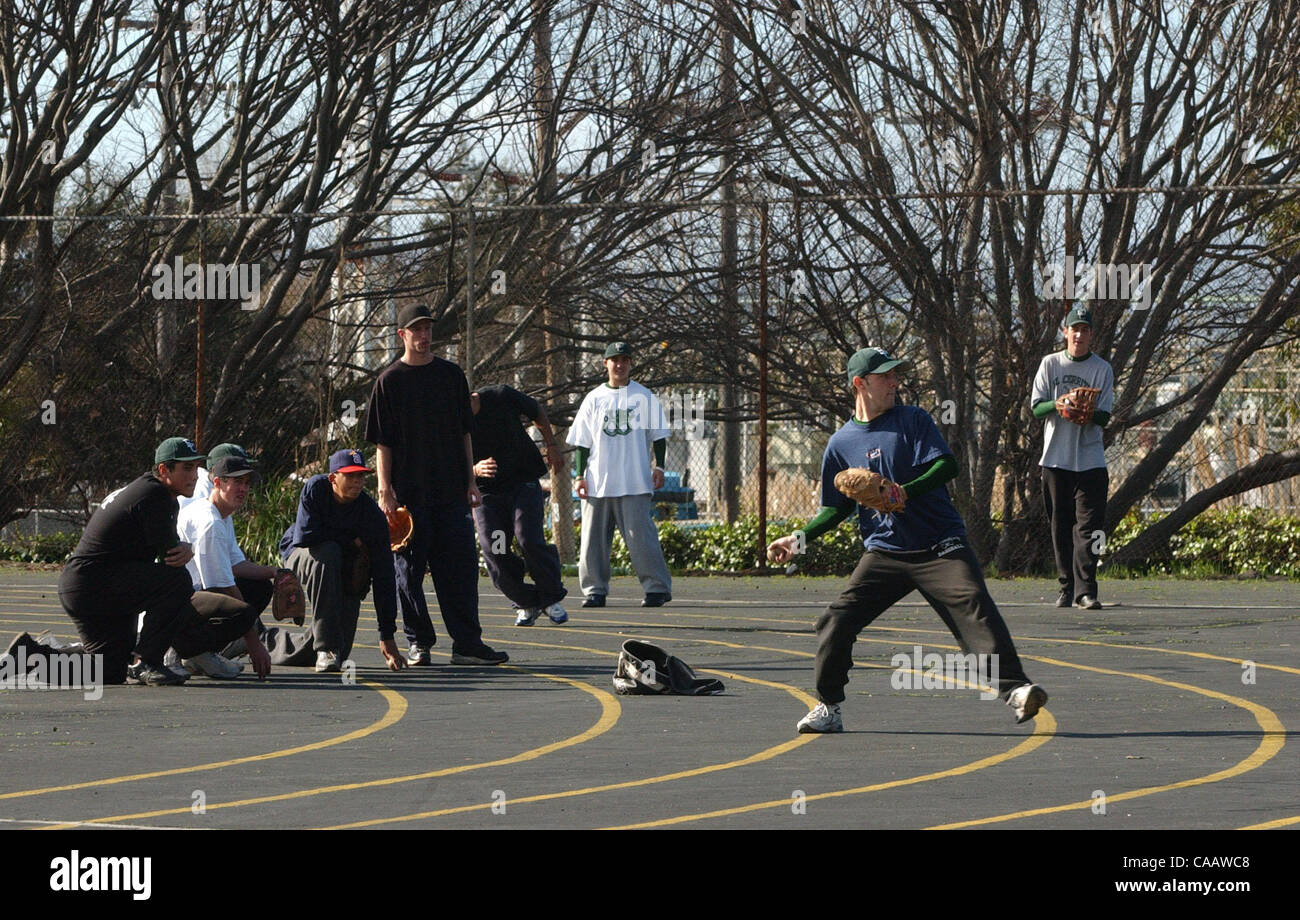 Saleem Rasheed (diving) and Jeff Ulbrich (bottom) can't prevent ...